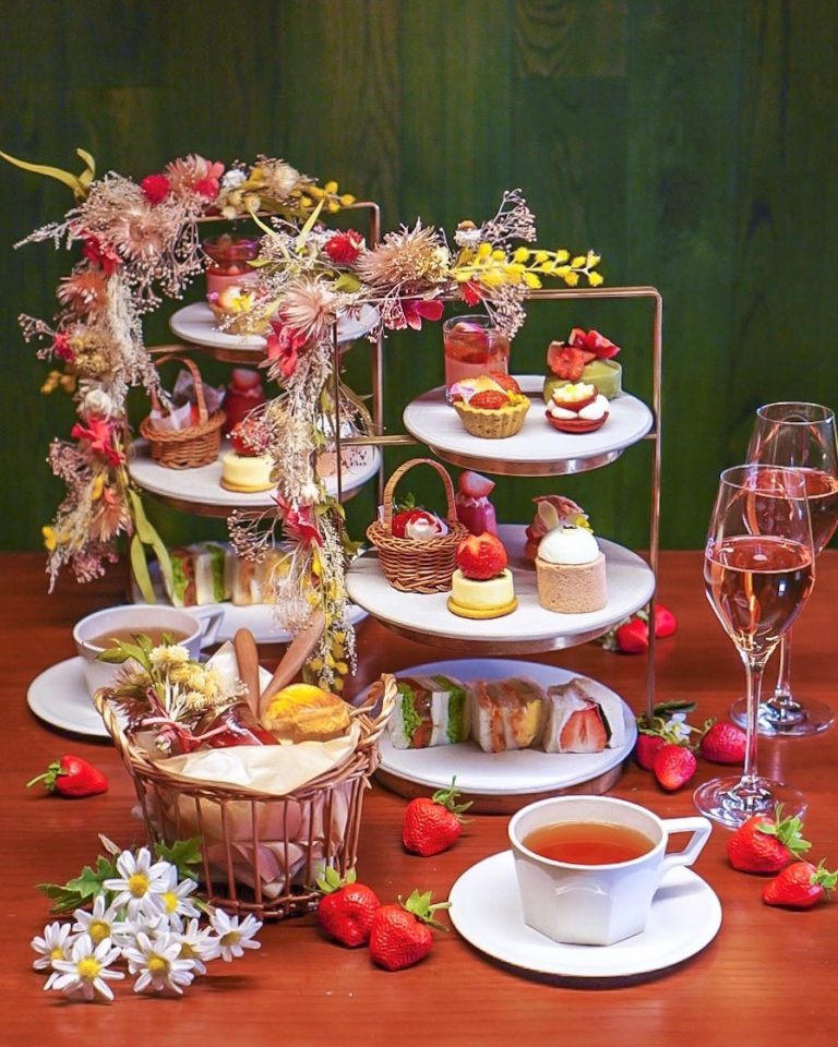 【ERUTAN Restaurant&Bar】食材へのこだわりが素晴らしい！有機苺のアフタヌーンティー【京都】
